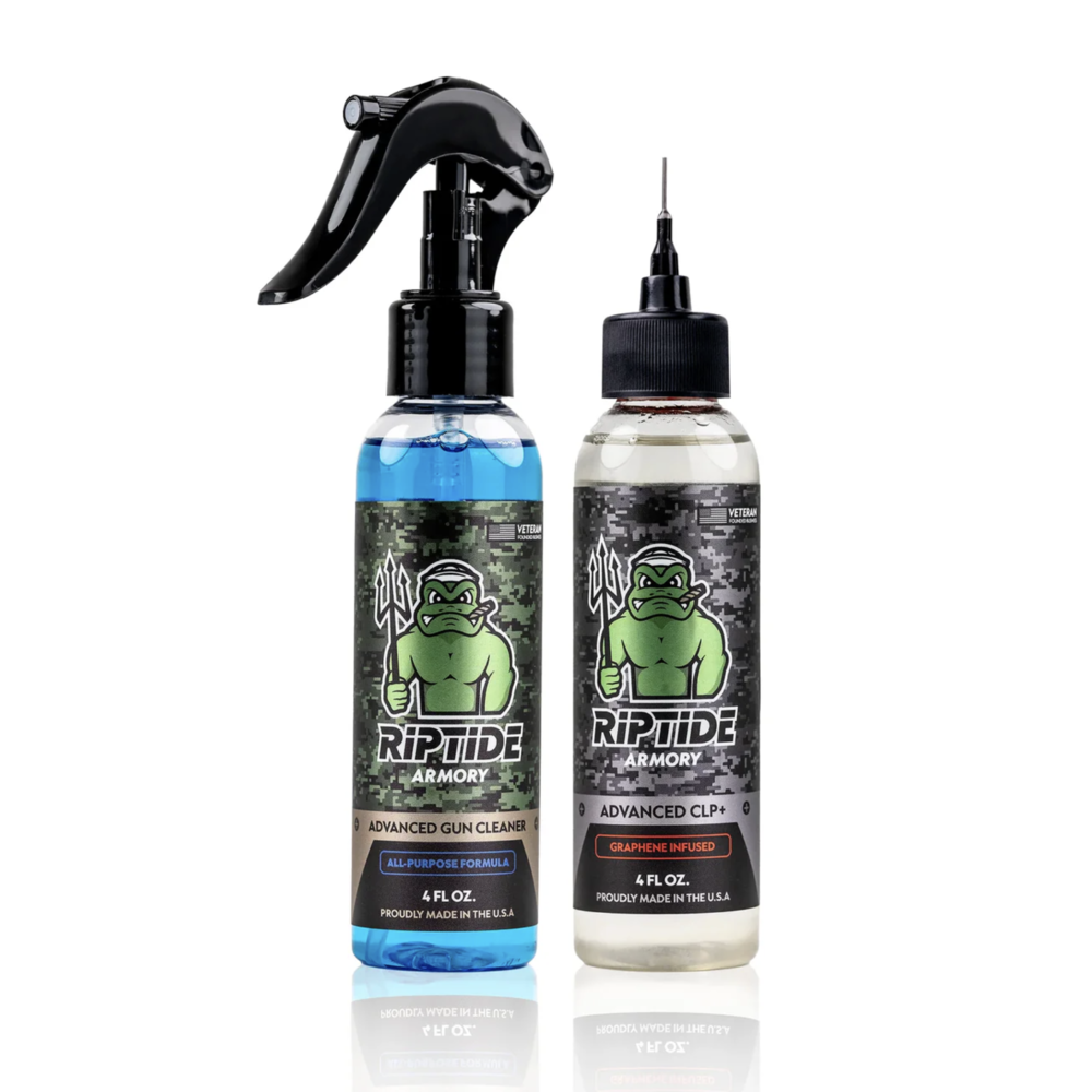 2 Bottle Kit (Cleaner & CLP) - 4oz - Levelfour - Your Tactical Gear store