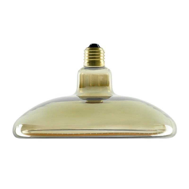 Led floating reflector smokey - grey - Woondesign