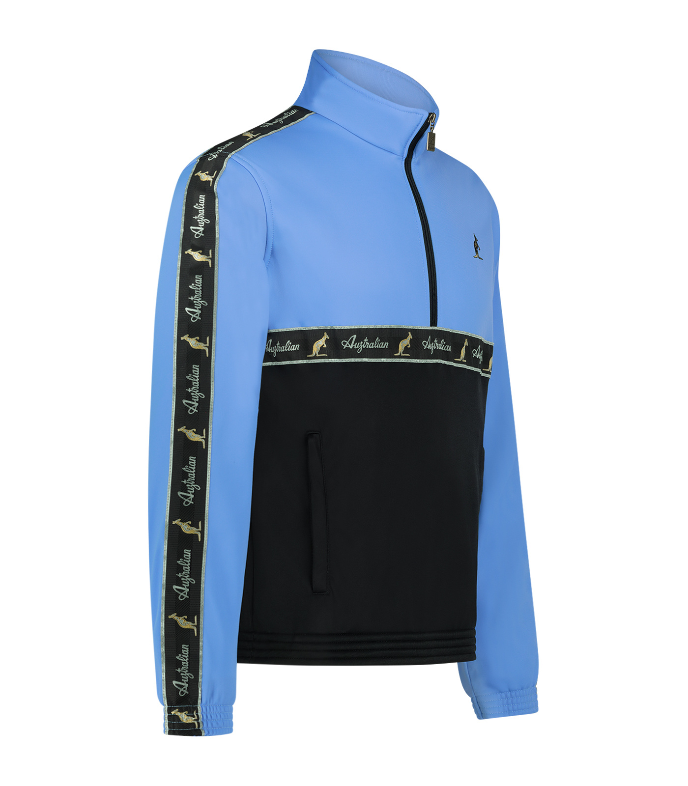 Australian Duo Half Zip Jacket Blue Sky Gabberwear