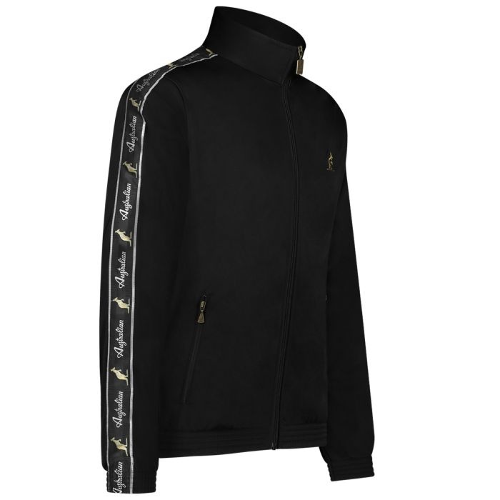 Australian Big Logo Slim Fit Jacket (Black/Black) - Gabberwear
