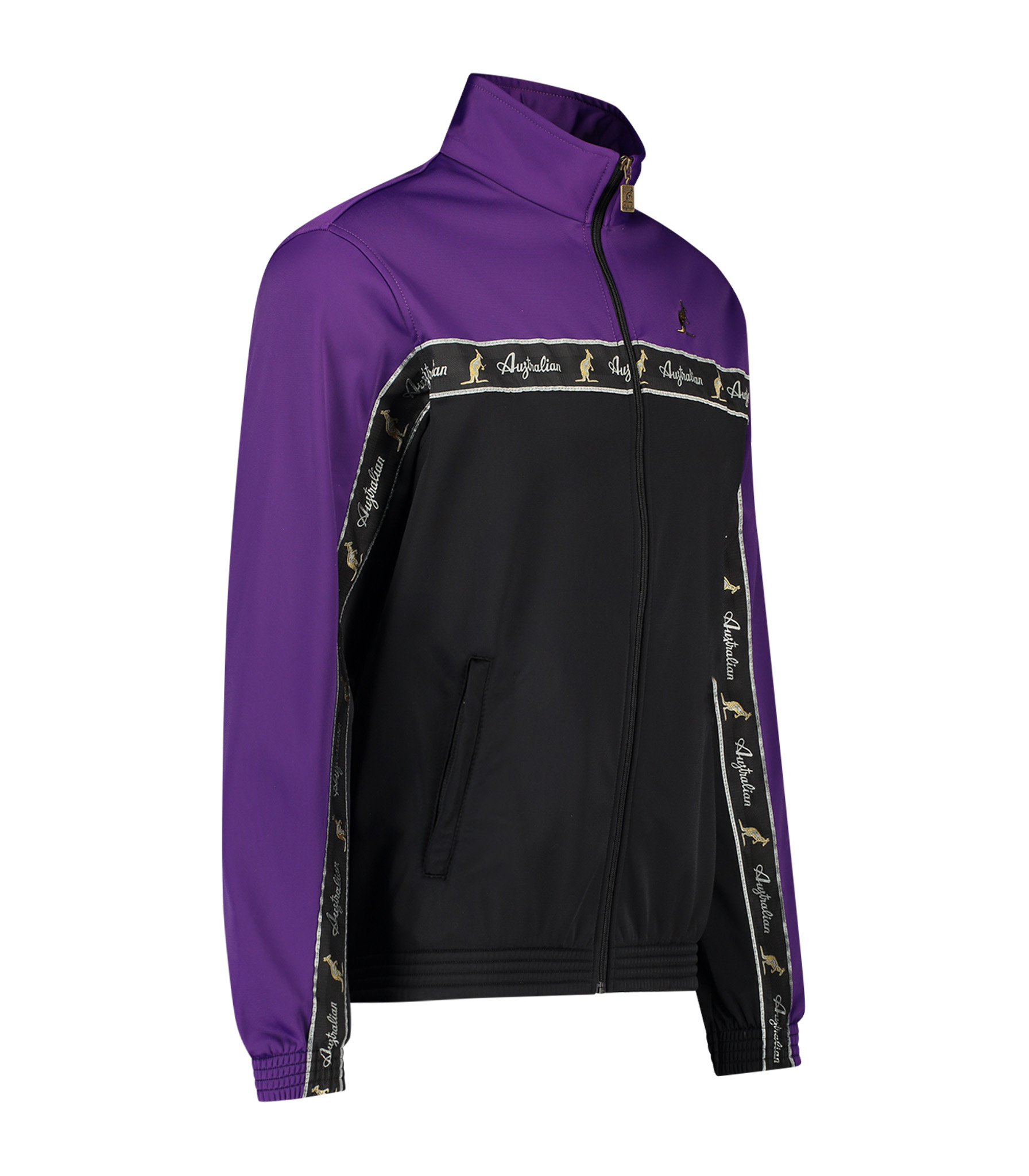 Australian Duo Jacket with Black Tape 3.0 (Violet) - Gabberwear