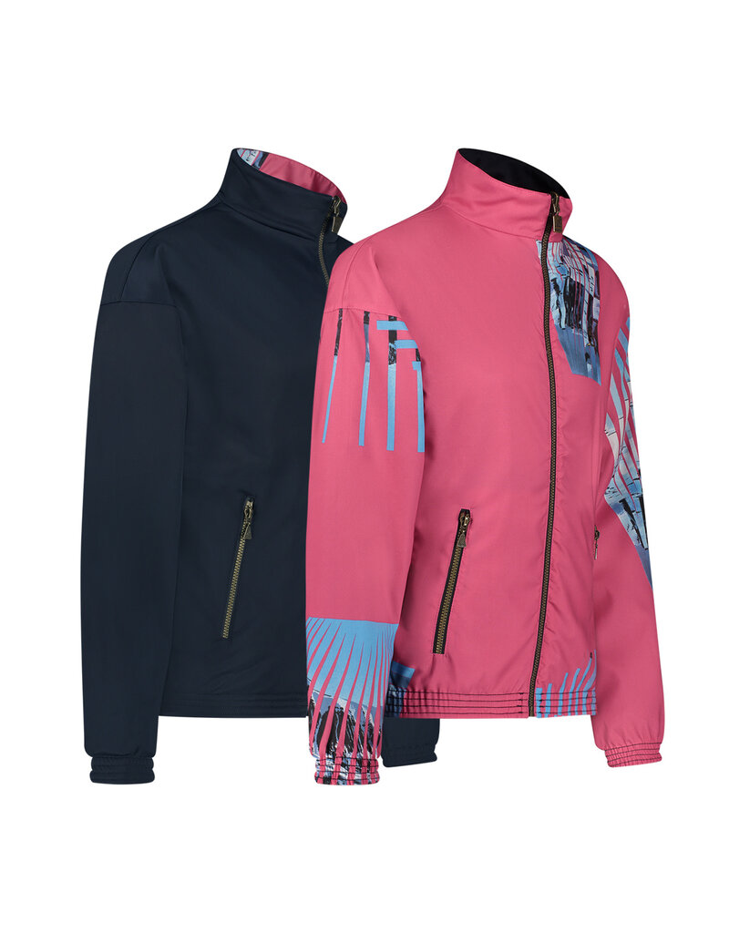 Australian Storia Reversible Jacket (Pink Mountains) - Gabberwear