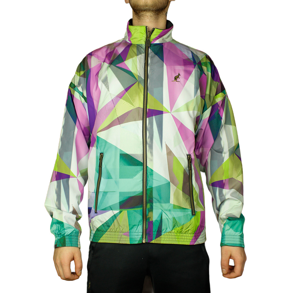 Australian Reversible Storia Jacket (Green/Purple) - Gabberwear
