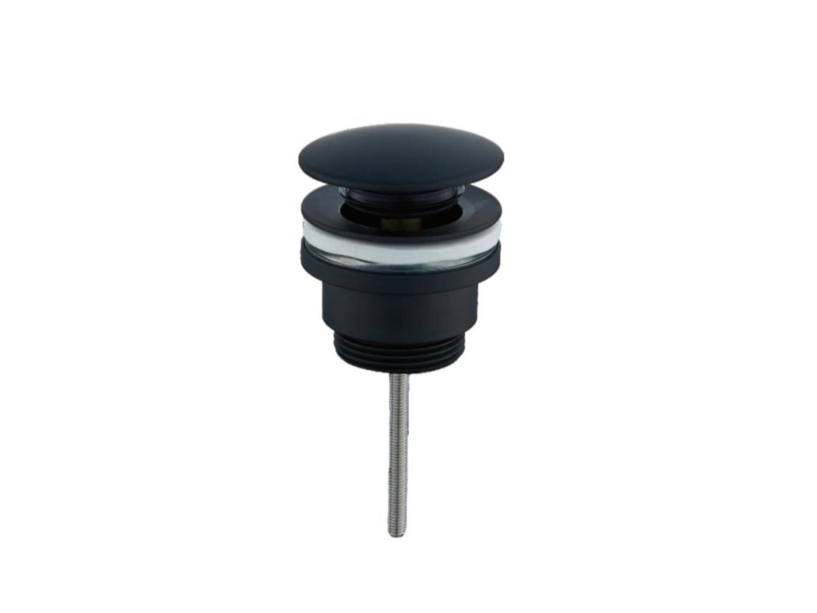 Siphon design avec crépine noir mat - Lavinno