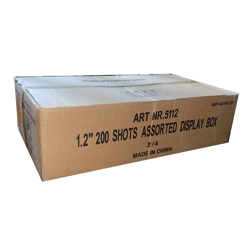 1,2" 200 Shots Assorted Display Box MAGNUM Vuurwerk | 269,99 - Vuurwerk ...