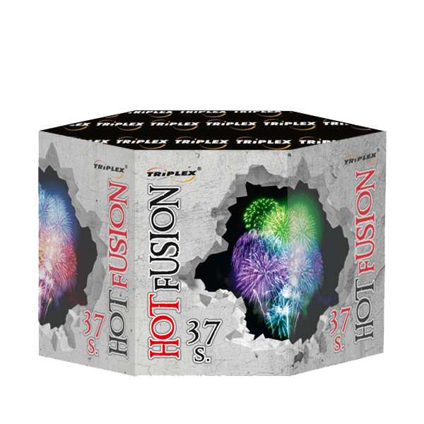 TXB065 Hot Fusion TRIPLEX Vuurwerk | 37 Shots | 39,99 - Vuurwerk Langenberg