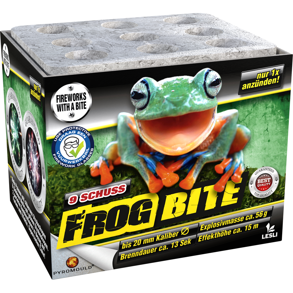 Frog Bite | Lesli Feuerwerk | 9 shots cake