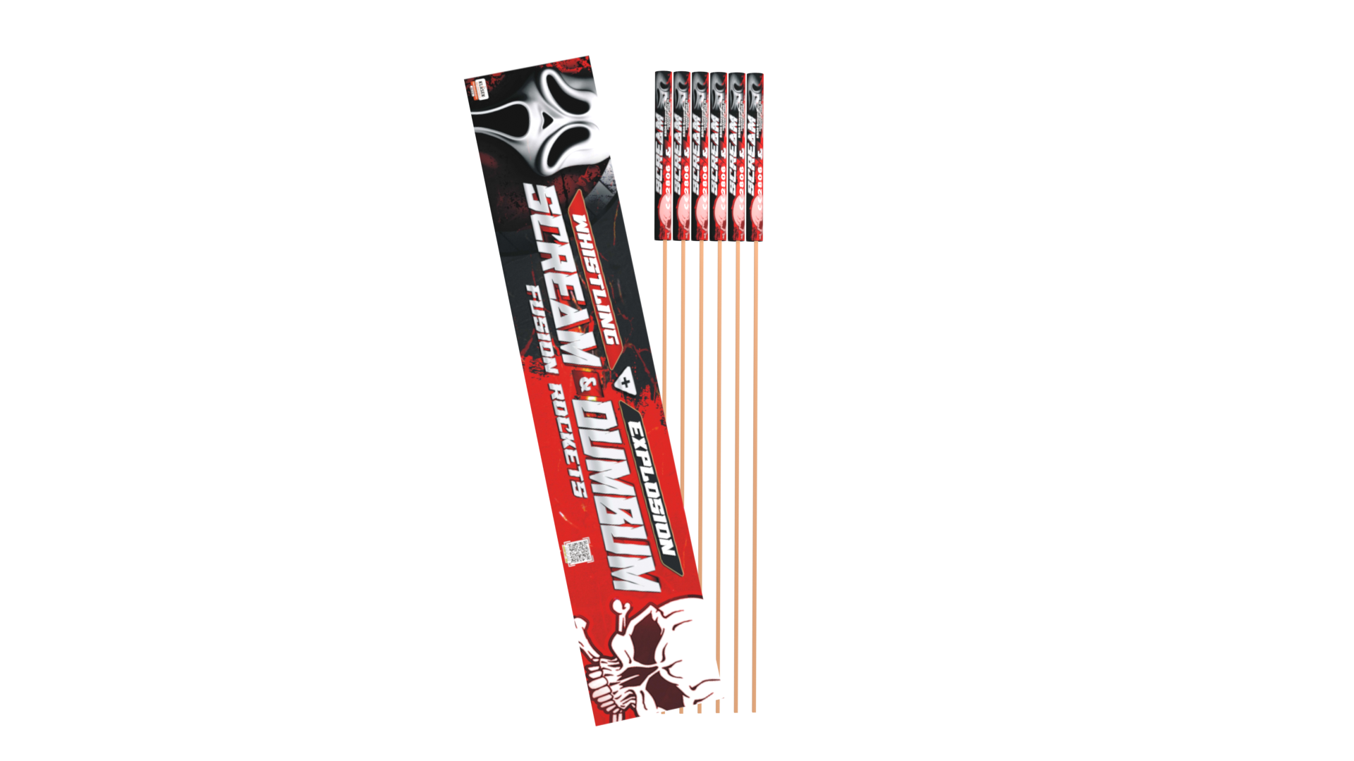 Scream/Dumbum Rakete | Klasek Pyrotechnics | Feuerwerksraketen