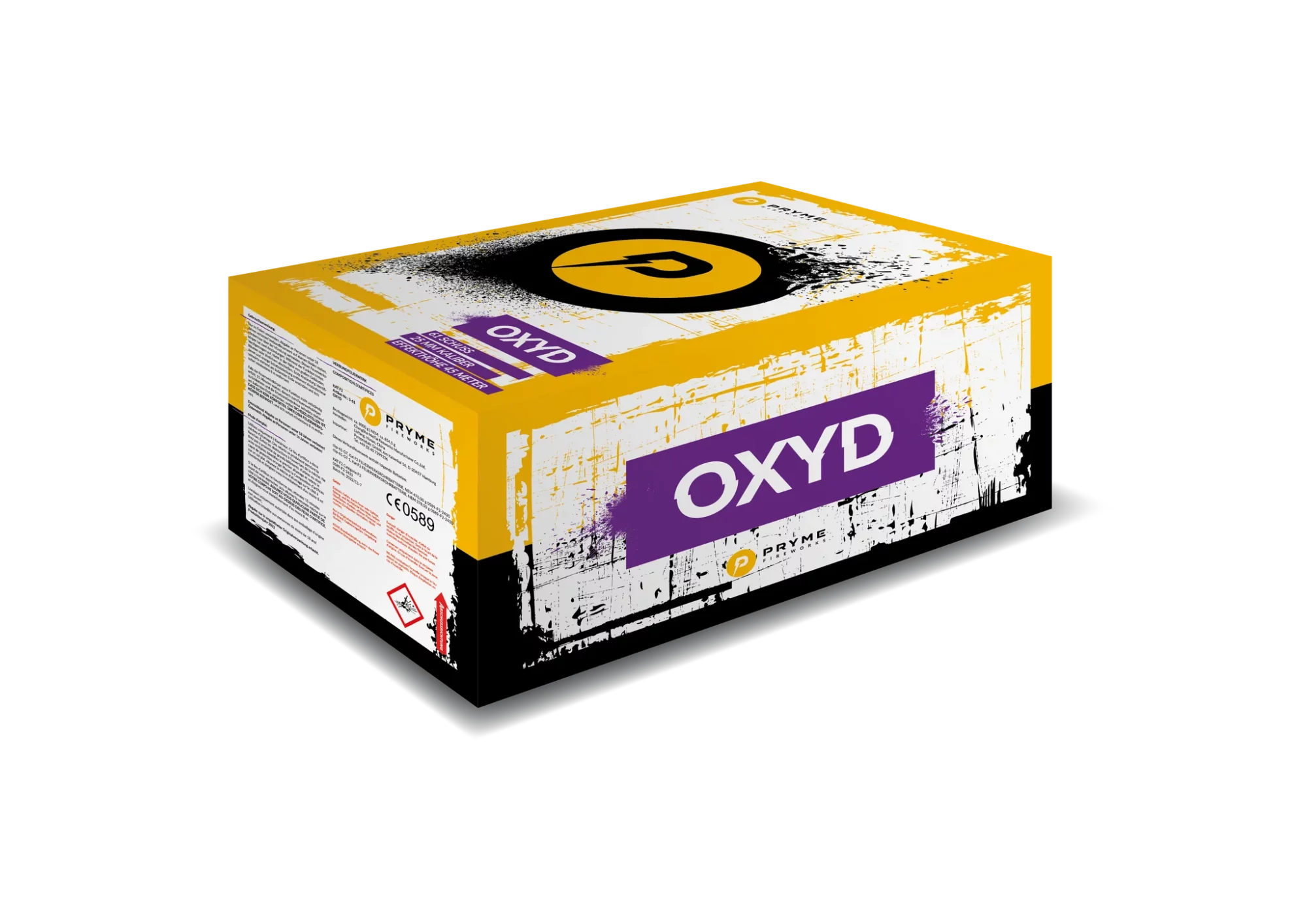 Oxyd 61 shots| Prime Fireworks | 25mm Compound - Vuurwerk Langenberg