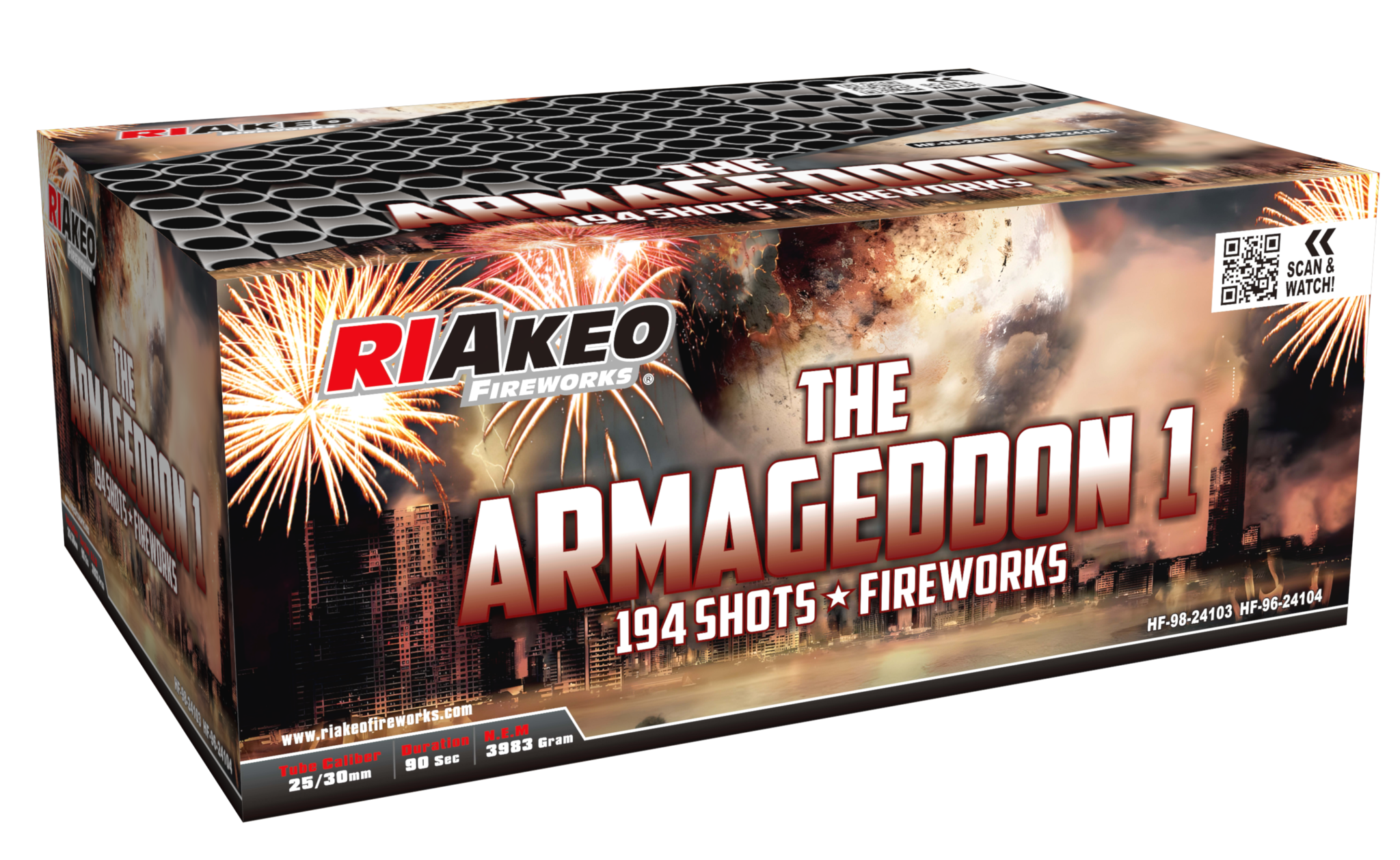 The Armageddon 392 Shots | Riakeo Fireworks | Compound