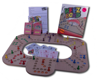 Keezbord 4-6 Personen Hout en Tokkenspel - Keezen bordspel | PS Toys