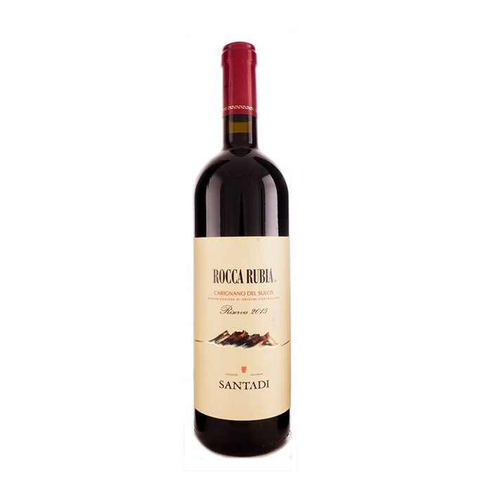 "Rocca Rubia"Carignano del Sulcis Riserva DOC 2015 - Italiaanse wijnen