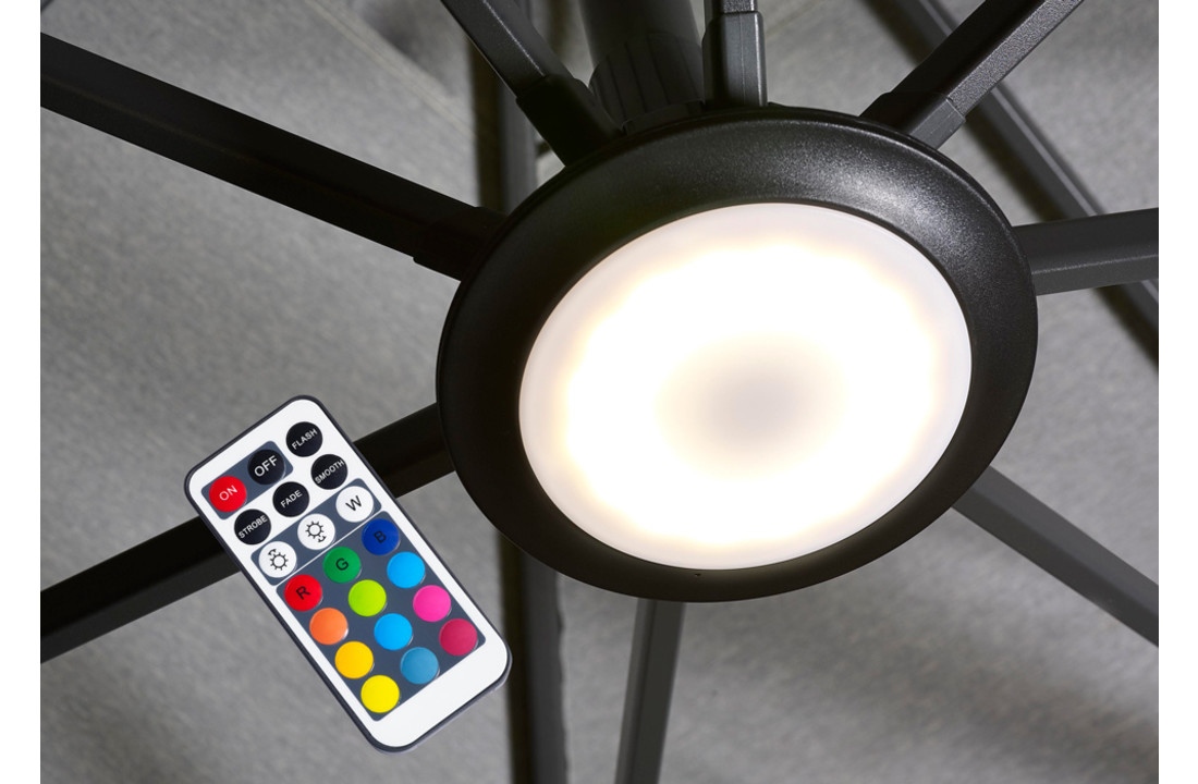 Platinum LED light multi-colour voor parasol | buitenenthuis.nl ...