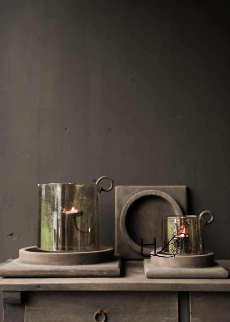 Sturdy wooden lantern base - HerbersLifeHerbersLifestylestyle