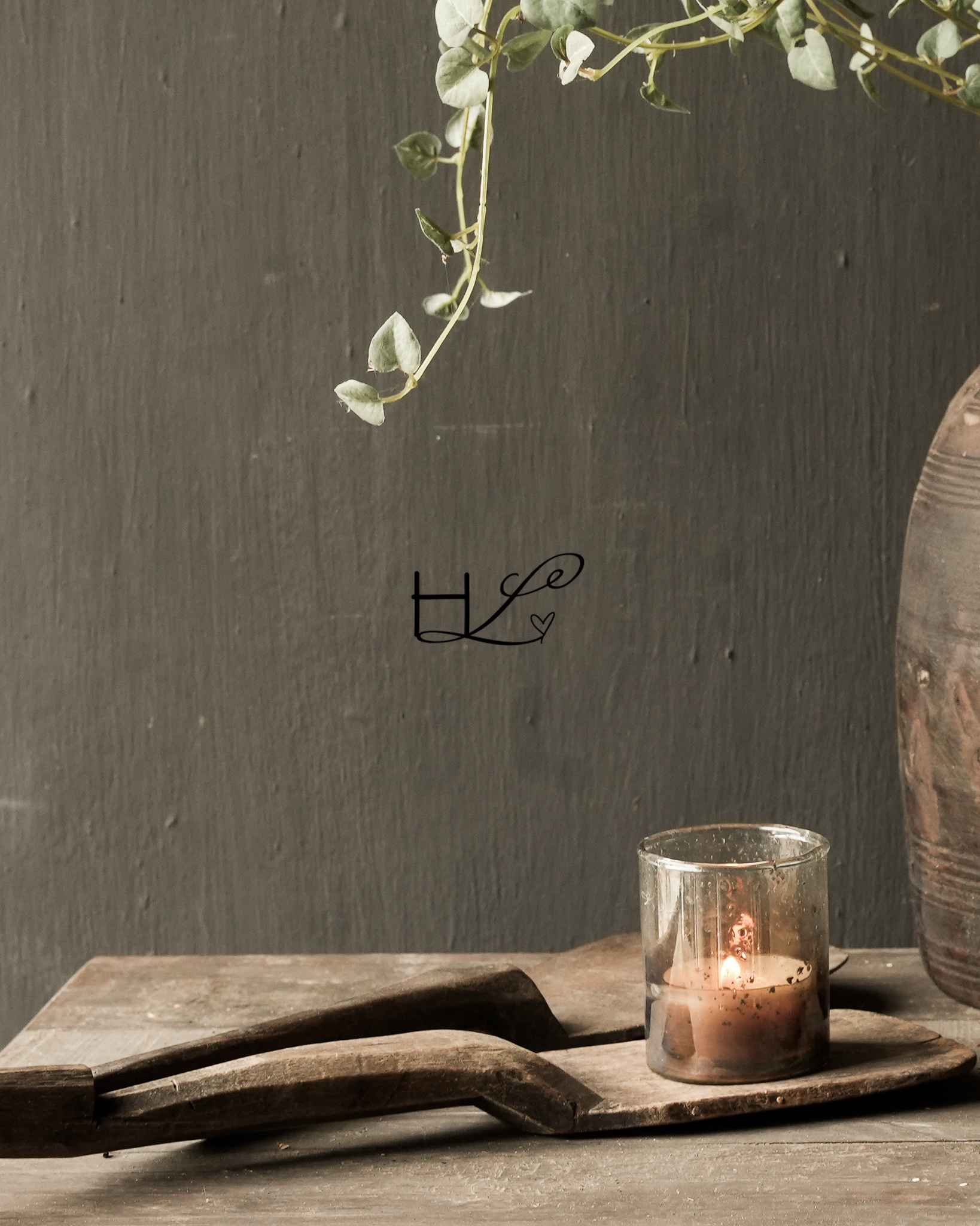 Glazen Waxine houder - HerbersLifestyle