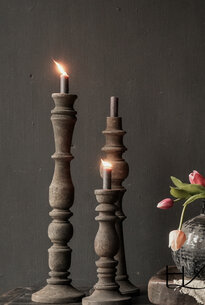 Wooden candlesticks - HerbersLifeHerbersLifestylestyle