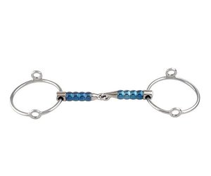 Trust Sweet Iron Loose Ring Gag Single Jointed - Cherry Roller. - Bitspecialist