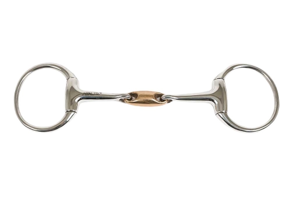 Metal AB Eggbutt Double Jointed With Copper Link - Bitspecialist