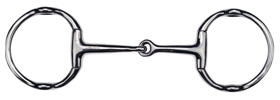 Feeling Snaffle Eggbutt Gag Single Jointed - Bitspecialist