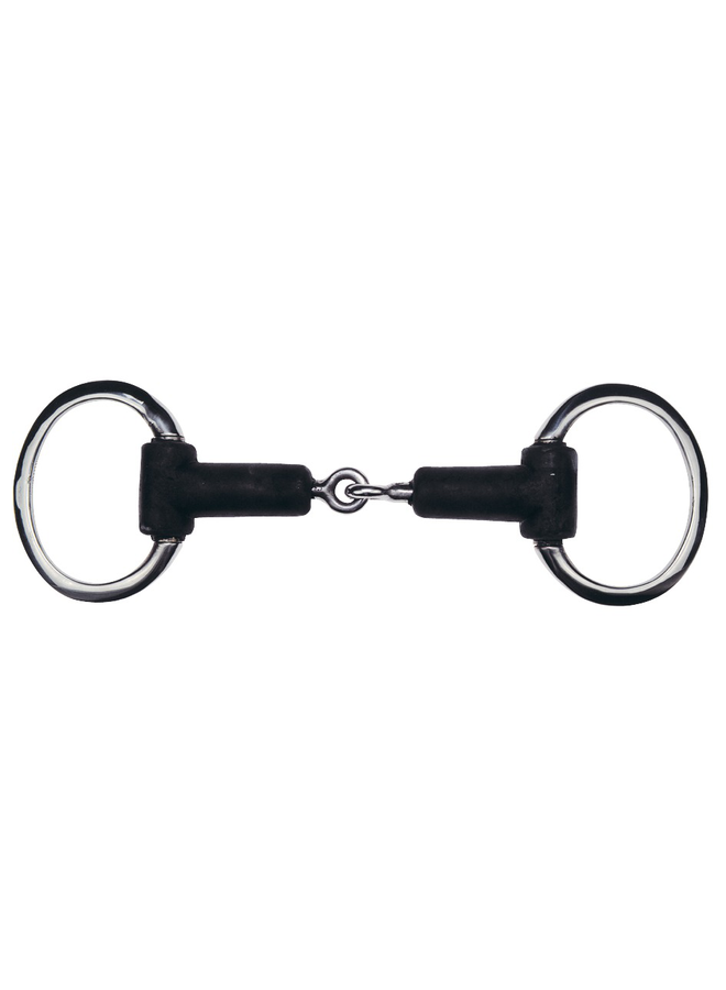Feeling Snaffle Eggbutt Single Jointed - Rubber - Bitspecialist