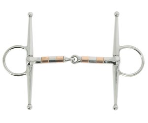 Feeling Snaffle Full Cheek With Copper Rollers - Bitspecialist