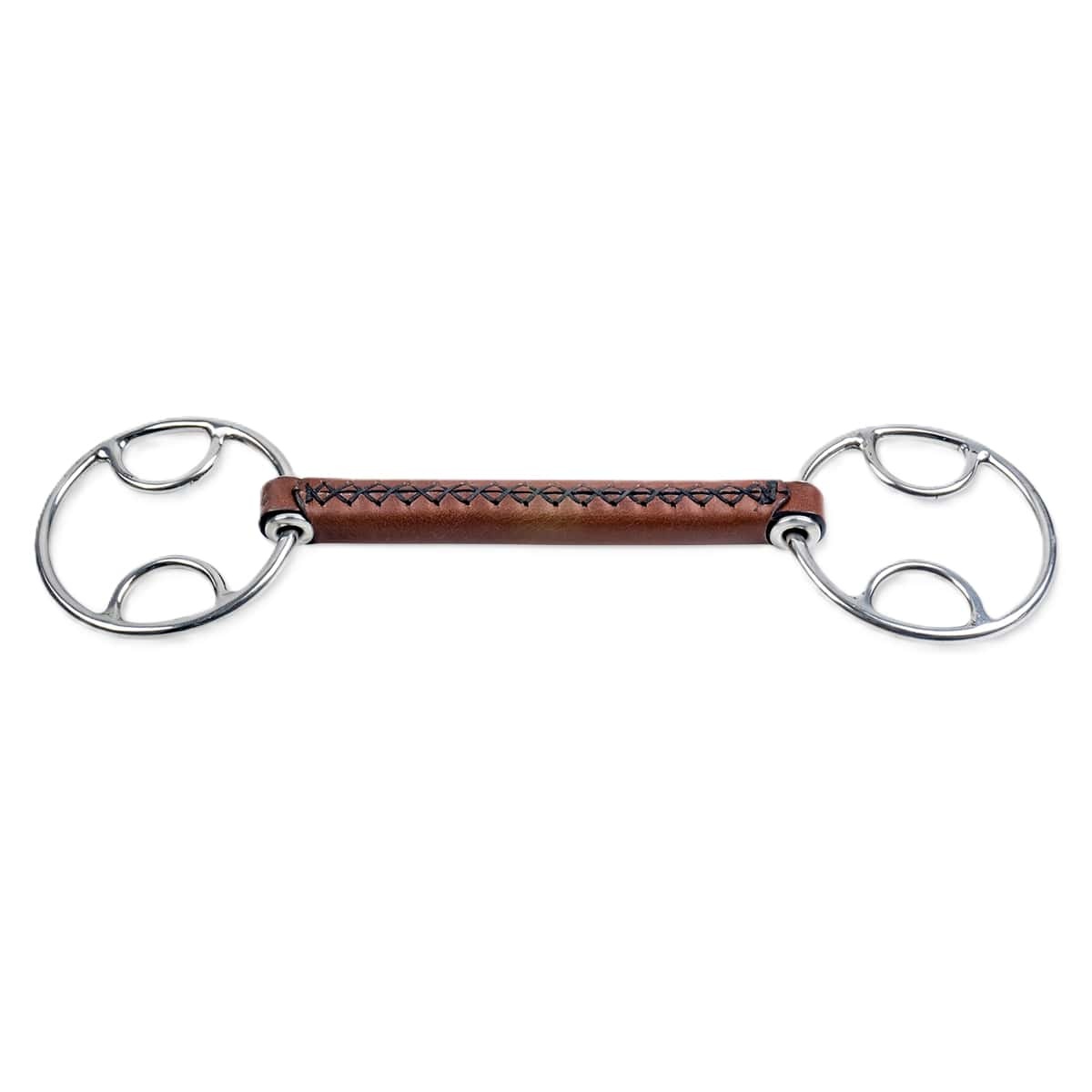 Trust Equestrian Snaffle Beval Leather - Bitspecialist