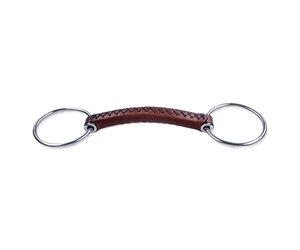Trust Equestrian Snaffle Loose Ring Leather - Bitspecialist