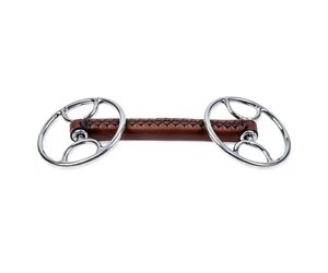 Trust Equestrian Bit Swivel Leather - Bitspecialist