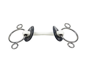Trust Equestrian Snaffle Inno Sense 3-Ring Flexi Soft 20mm - Bitspecialist