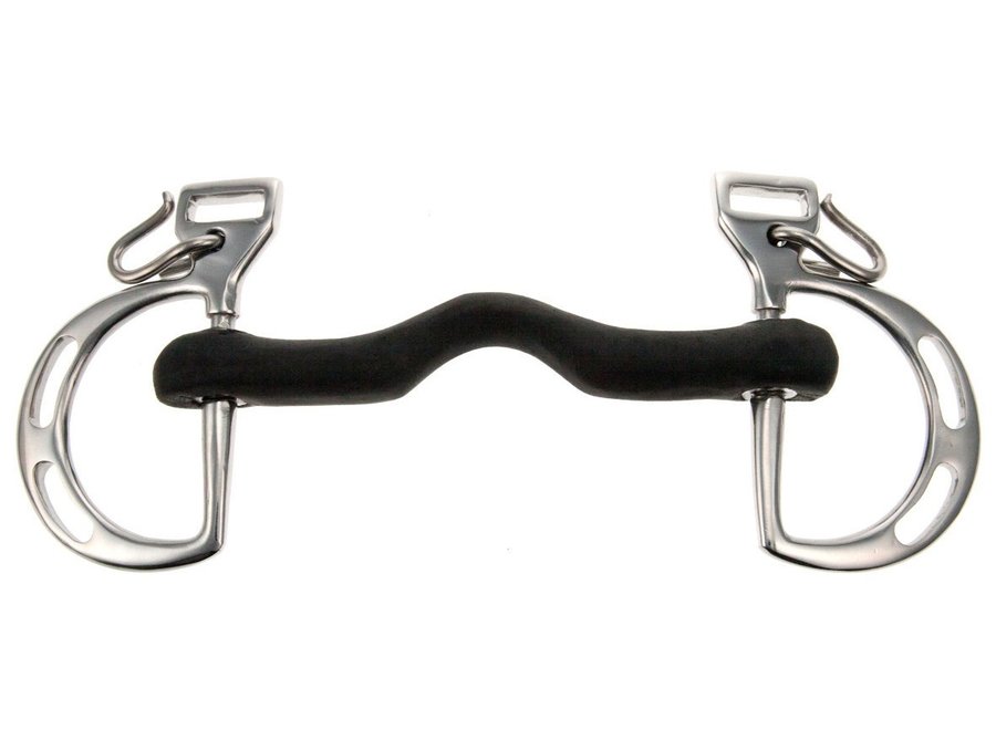 Abbey Kimblewick Rubber with Tongue Port- Horseonline! - Horseonline.com