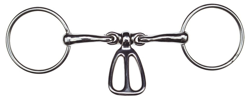 Feeling Snaffle Loose Ring ½ Tongue Spoon - Horseonline.com