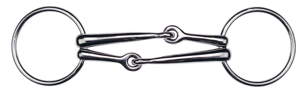 Feeling Snaffle Loose Ring Double Mouthpiece - Horseonline.com