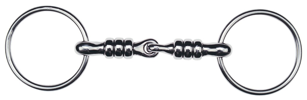 Feeling Snaffle Loose Ring Cherry Roller - Horseonline.com