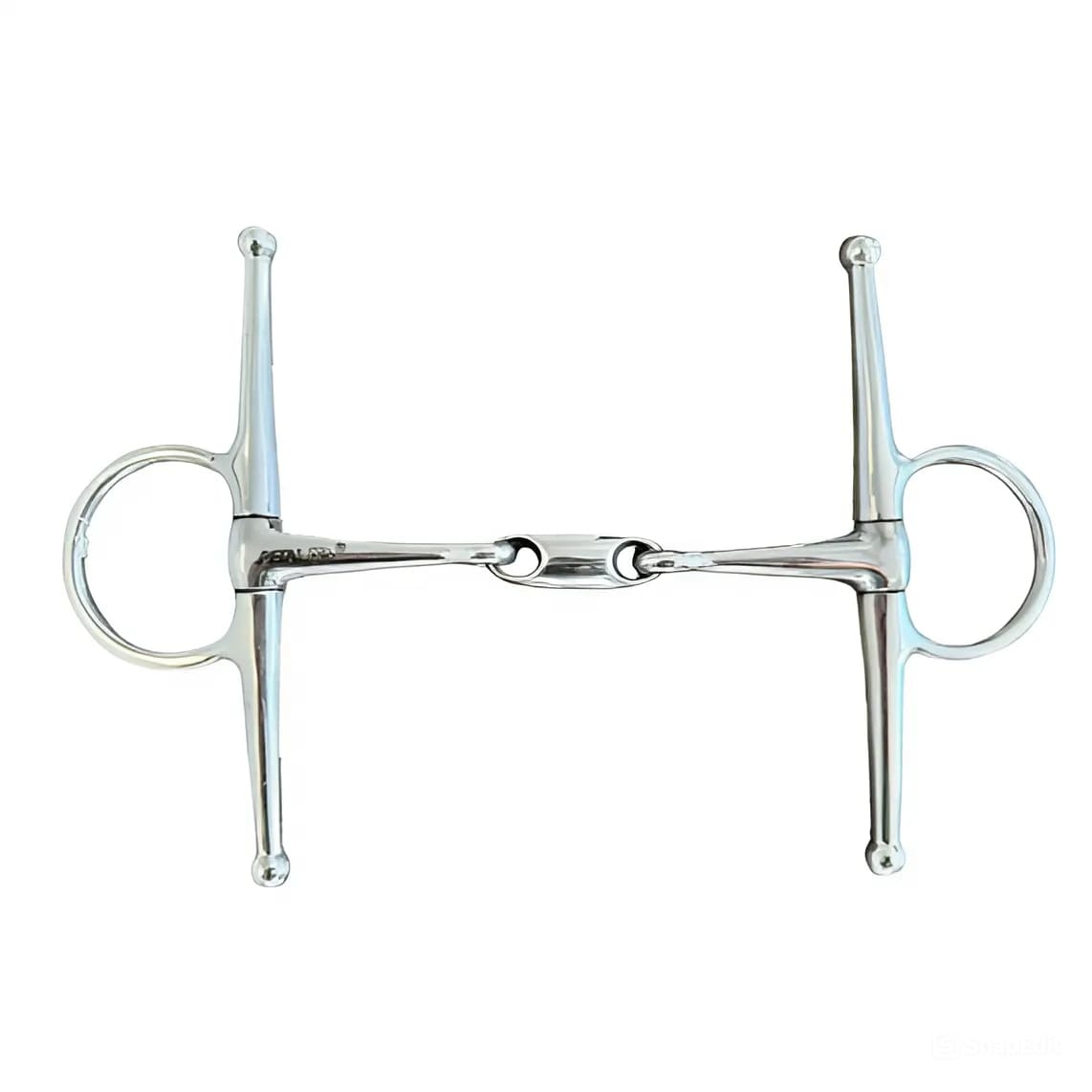 Metal AB Full Cheek Double Jointed 16mm - Horseonline.com