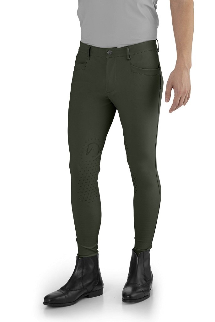 Ego7 Jumping EJ Breeches Men Army Green - Horseonline.com