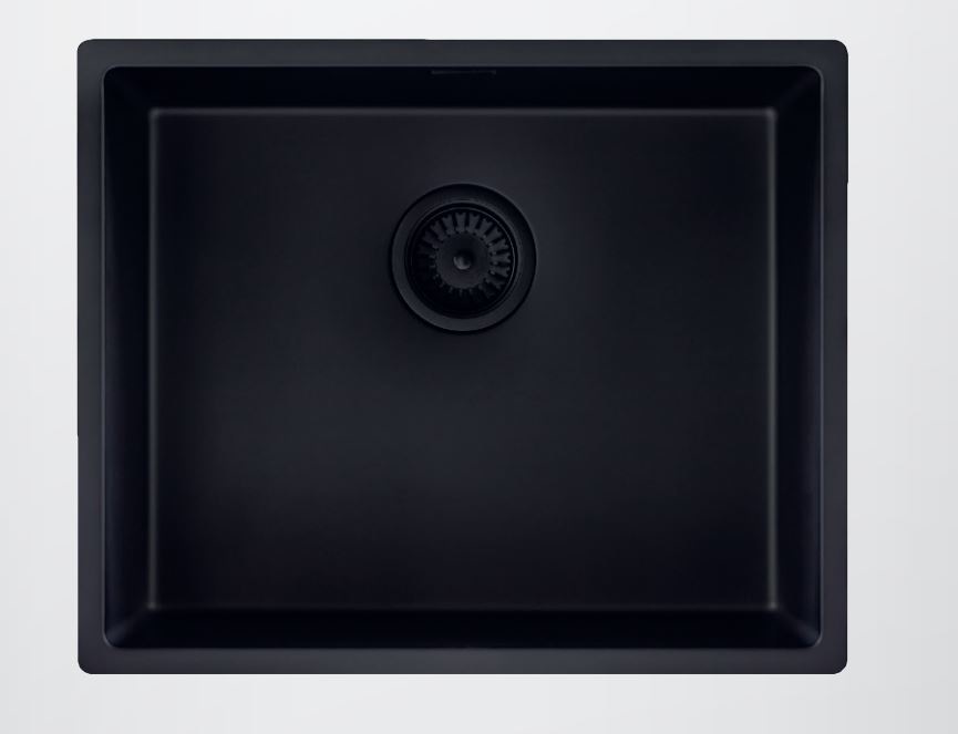 Lanesto Sturdy Black spoelbak 50x40 - CreateMyOwn.nl