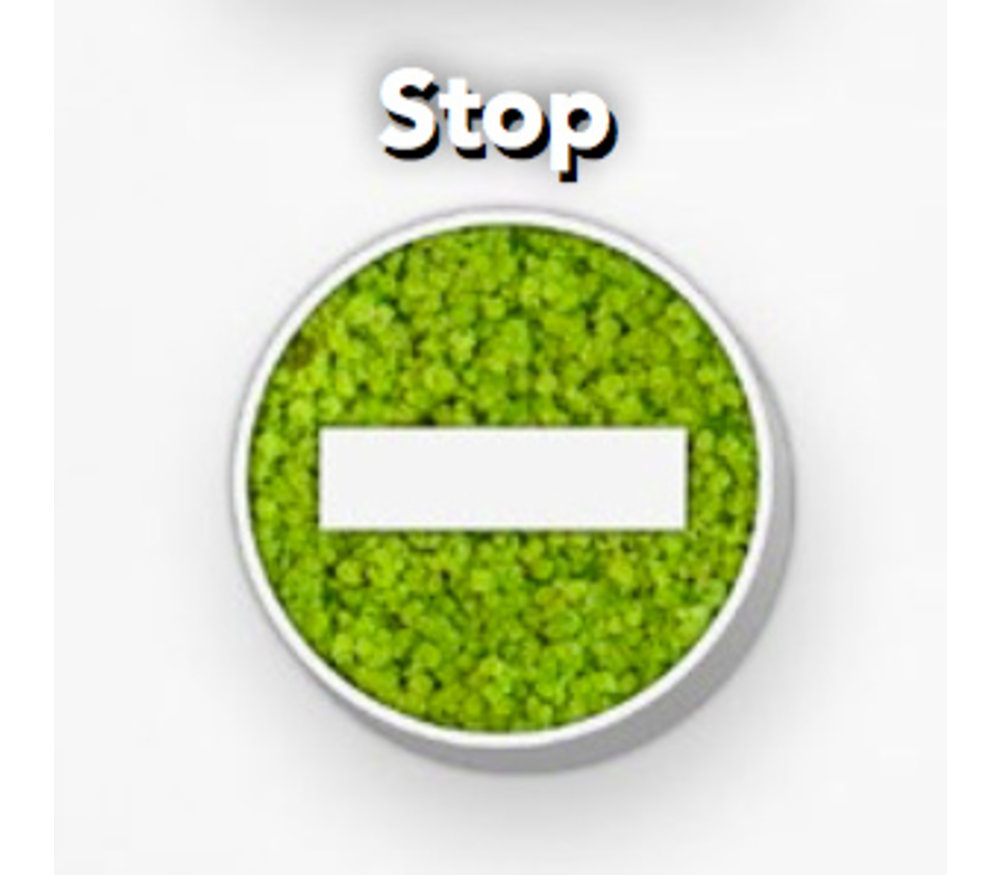 Pictogramme en mousse - Stop