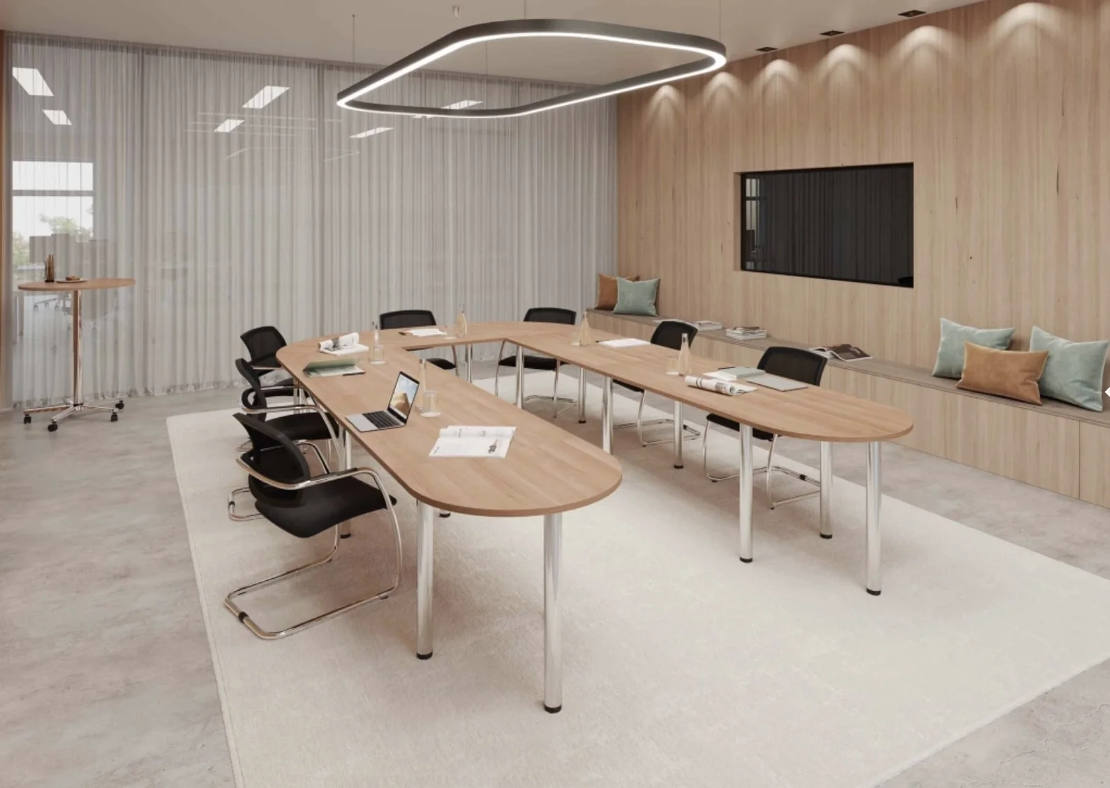 table de conférence modulable Officina