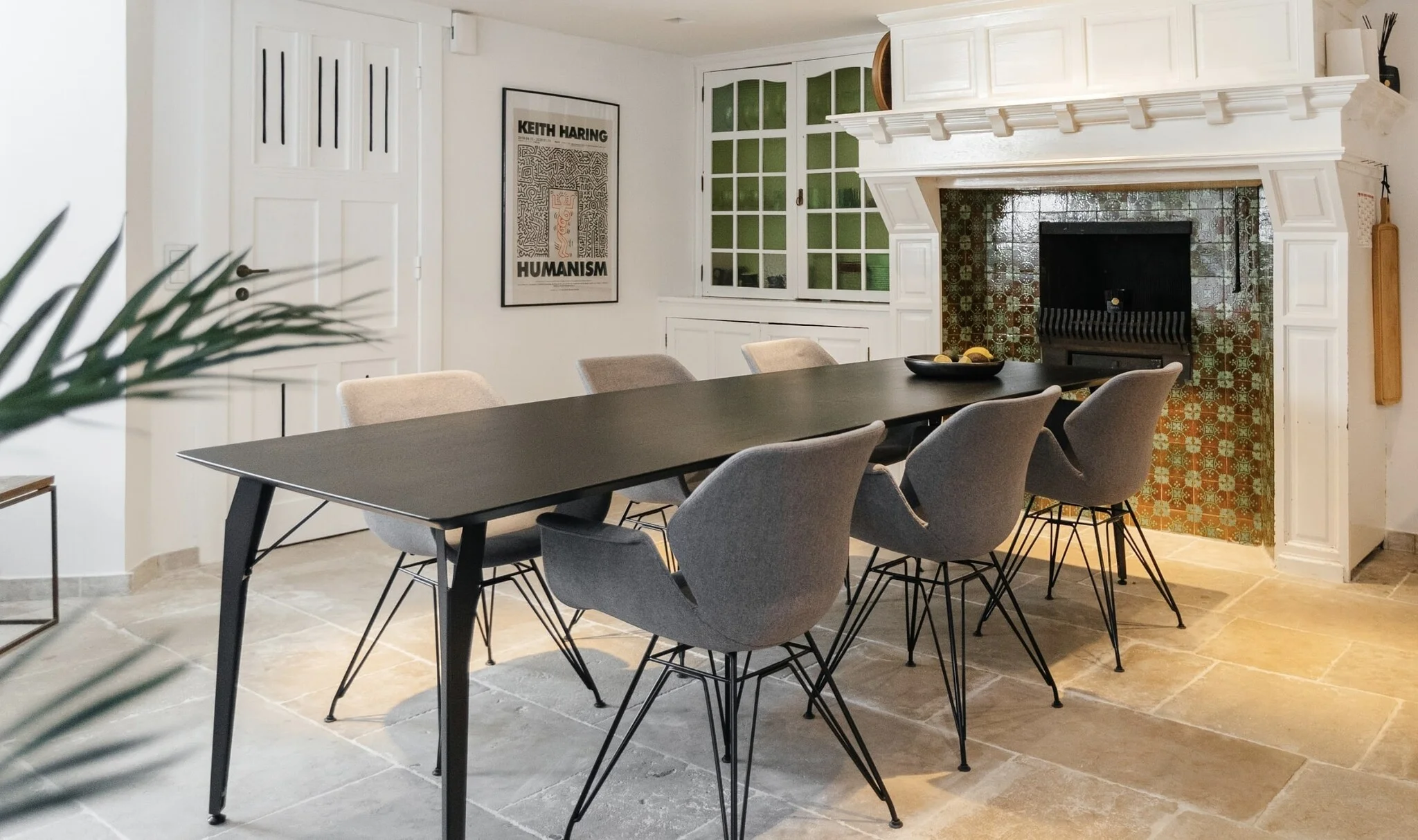 Officina Table de conférence/table à manger placage bois