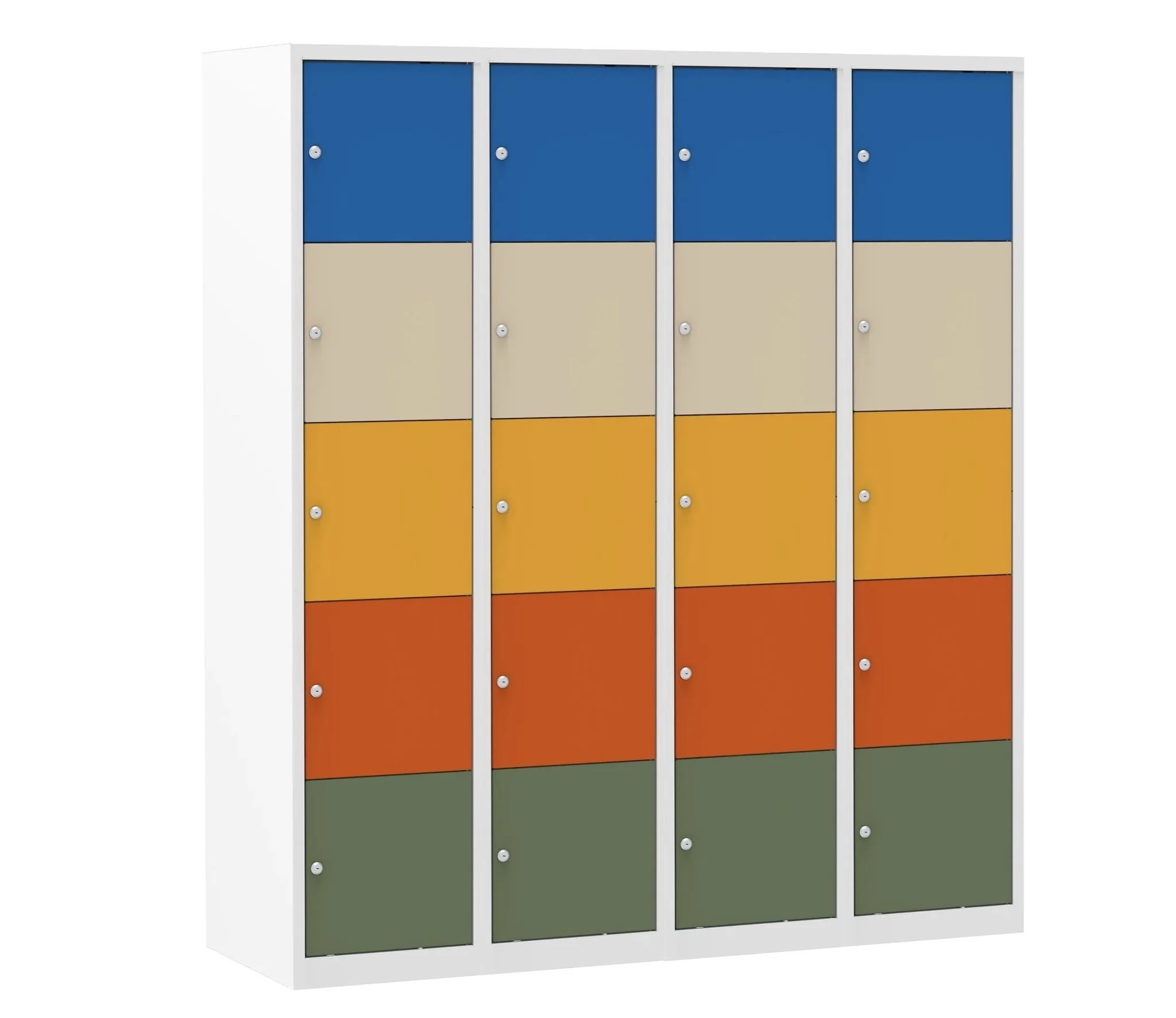 Premium multicolor lockers