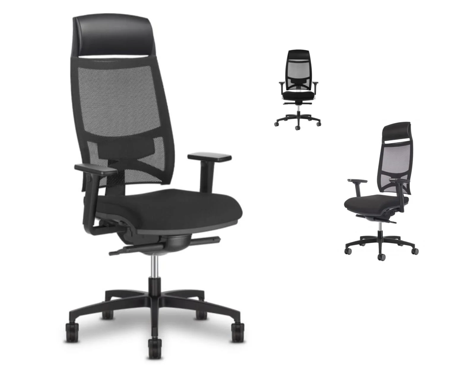 Sitland Team strike bureaustoel met hoofdsteun