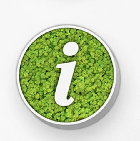 GreenOffice Pictogramme en mousse - Info circle