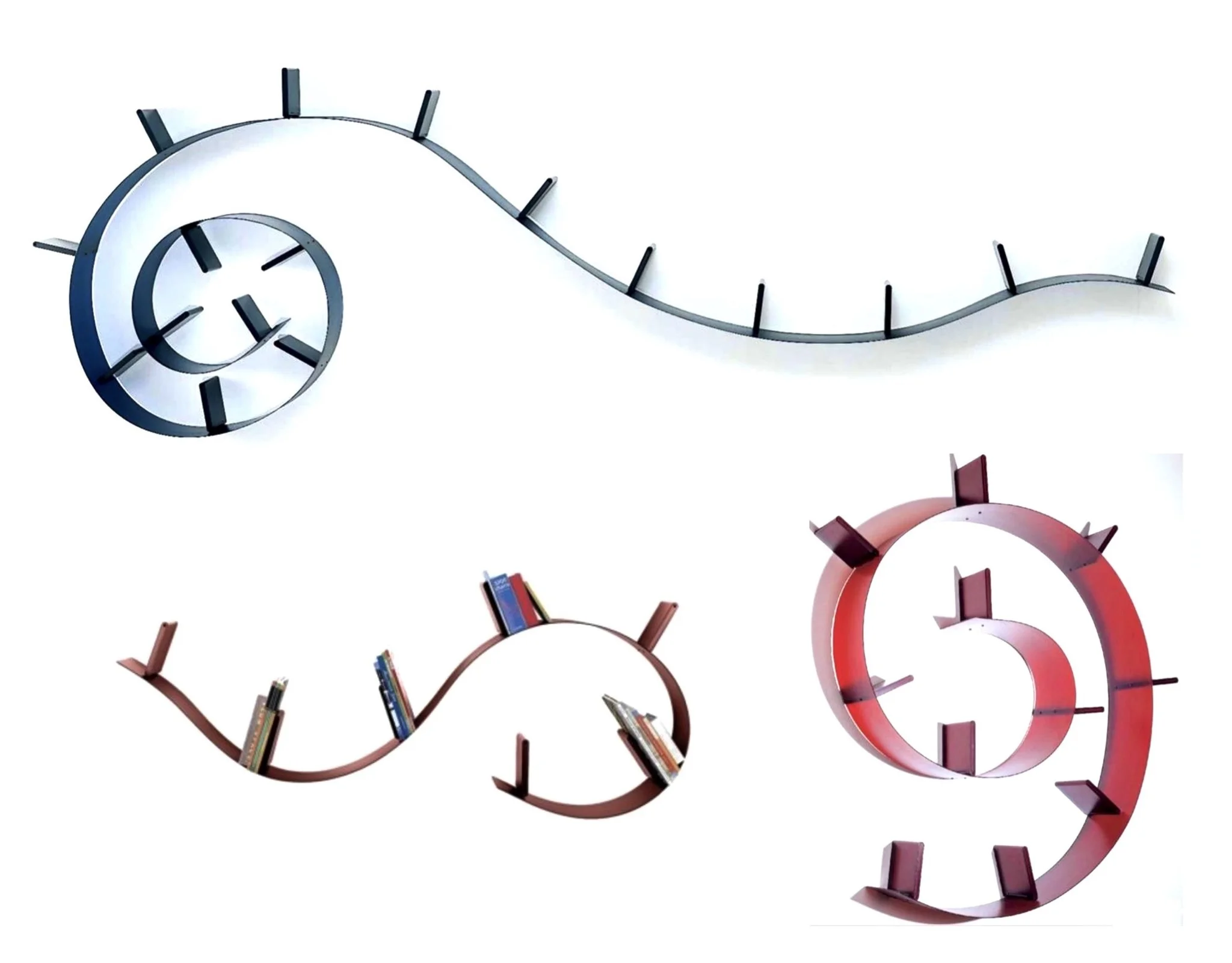 Kartell Bookworm, bibliothèque modulable