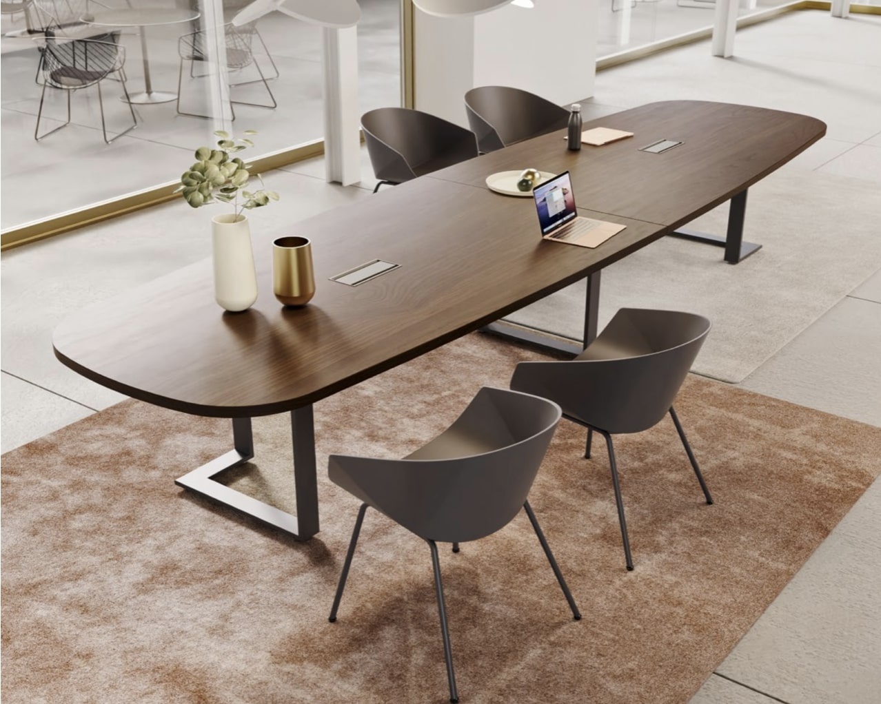 Archimède Table de conférence ovale