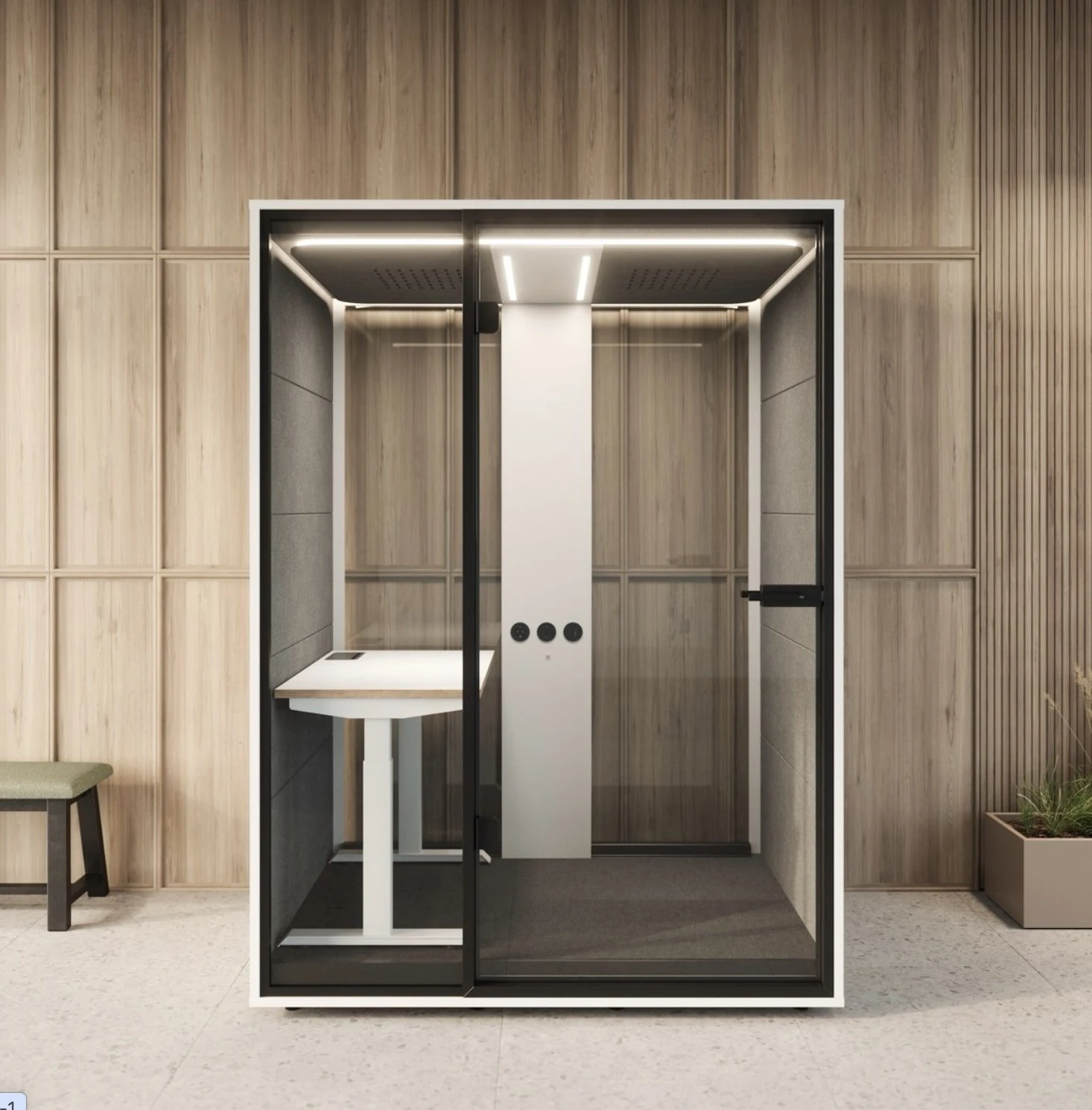 Box2work Geluidsdichte cabine