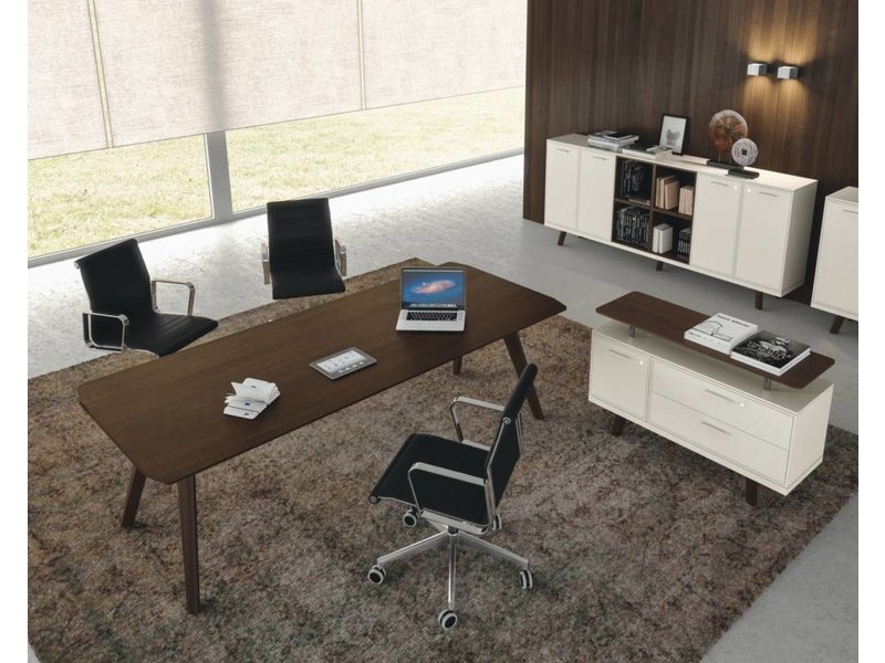 Bralco Rail bureau exécutif en bois