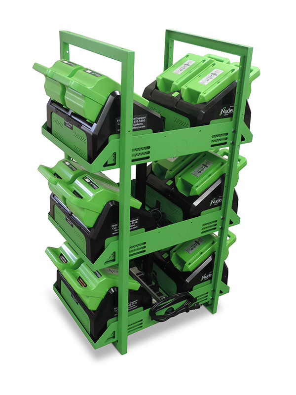 NUCR Multi-Bay Charging Rack - LAUBNER ID Solutions GmbH