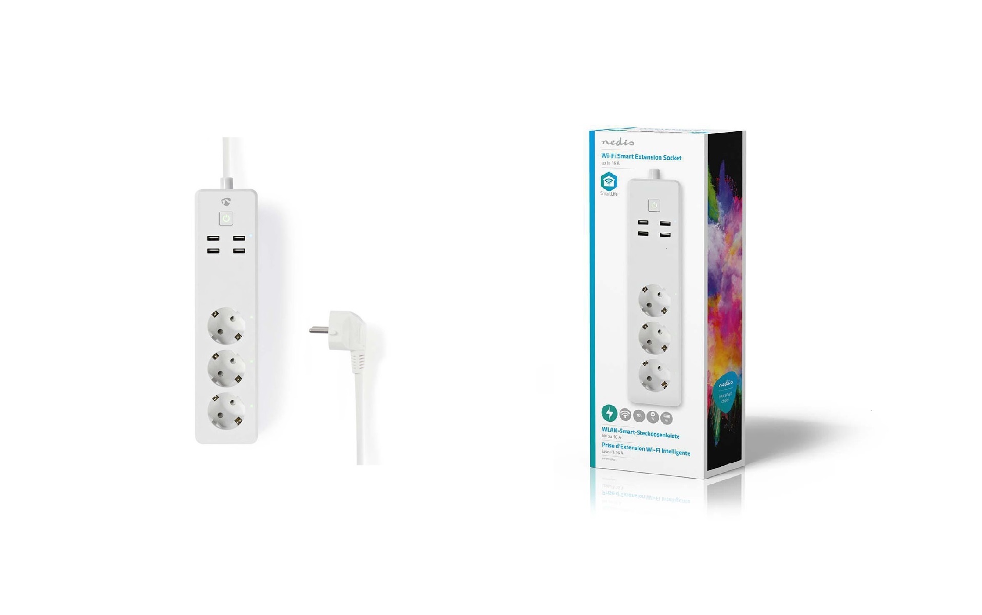 De voordelen van een Nedis Smart Extension Socket / Smart Stekkerdoos - Smartbright.nl