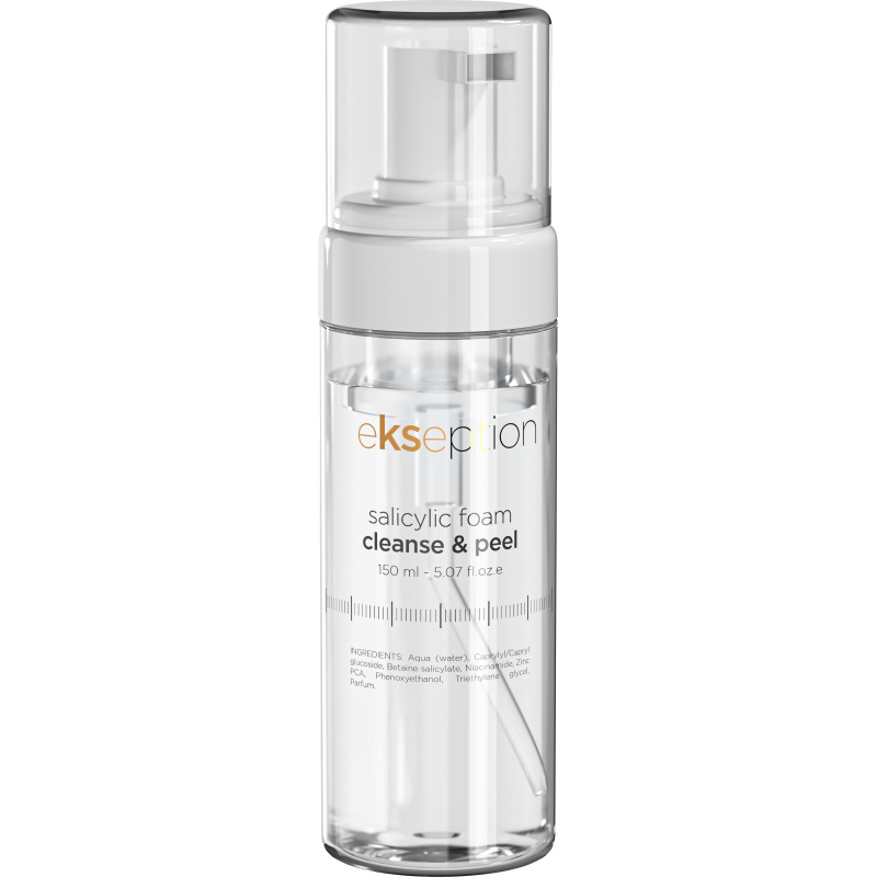 Ekseption Salicylic foam cleanse and peel 150ml - Nature Skins