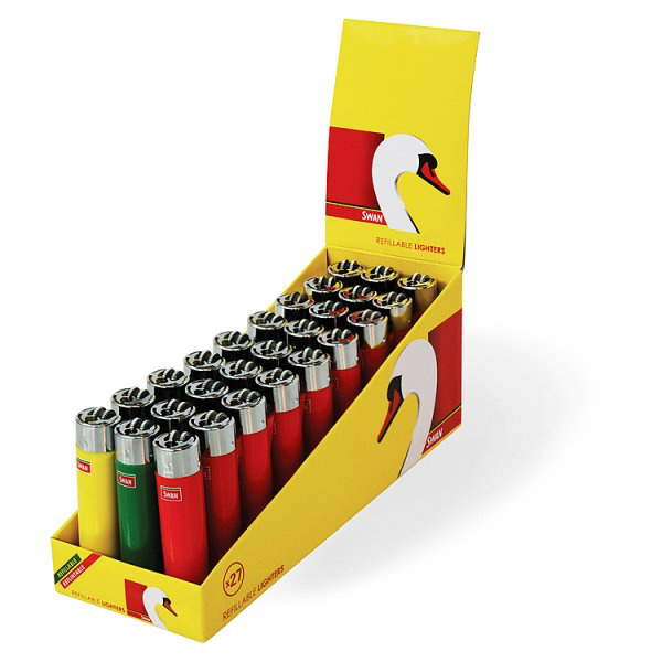 Swan Refillable Lighter - Russells British Store